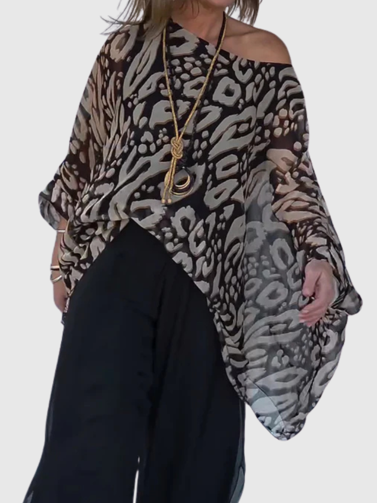 Celina Cold-Shoulder Blouse – Elegant, Comfortable & Timeless Style ...